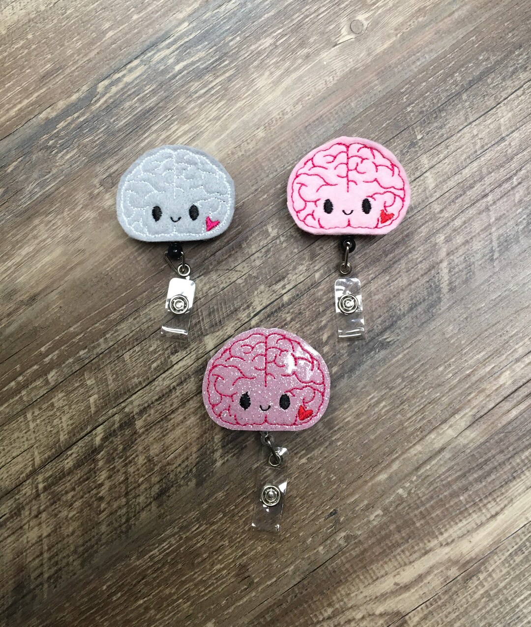 Brain Badge Reel, Neuro Nurse Badge Reel, Neurology Badge Reel ...