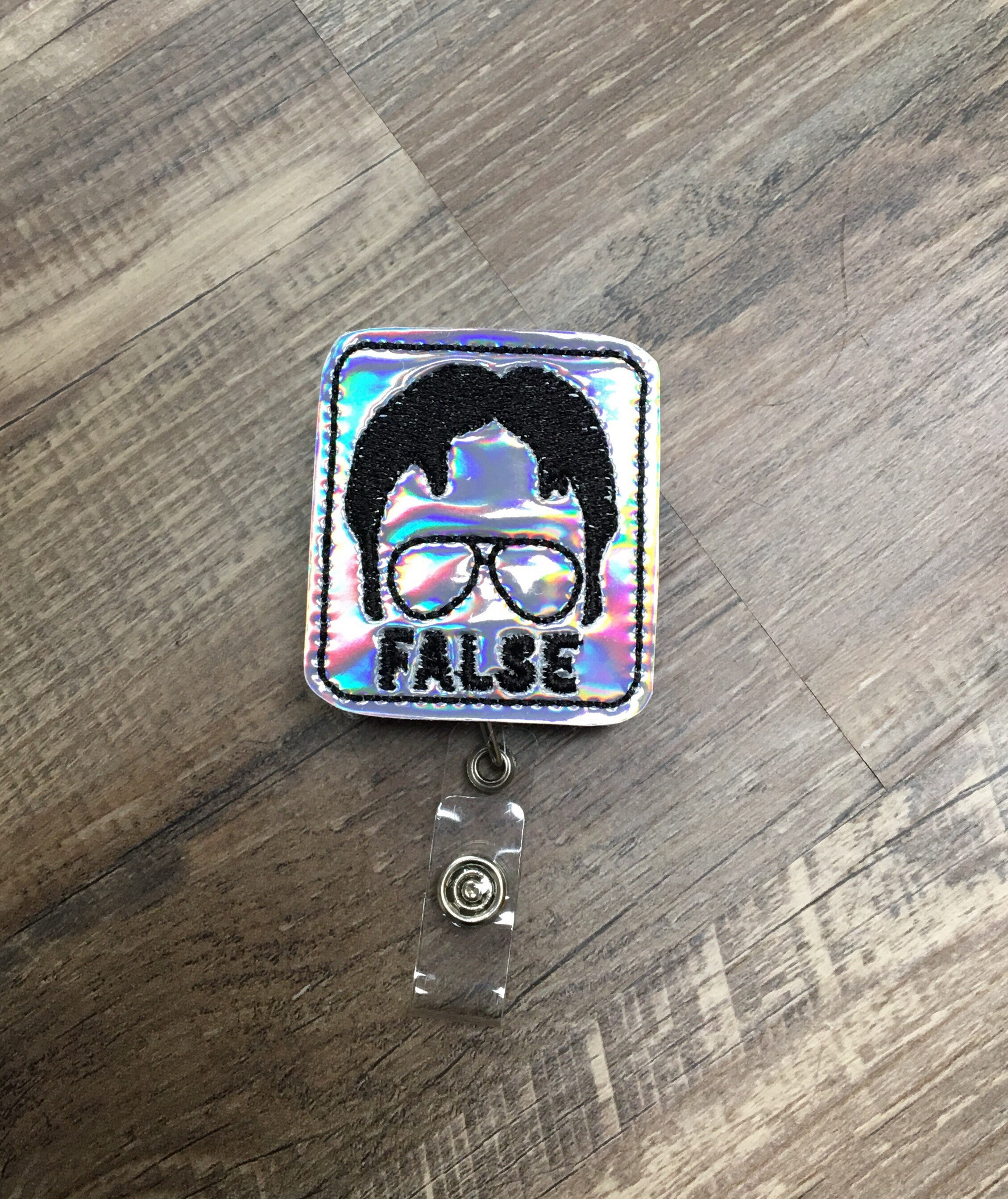 False Holographic Badge Reel, That's What She Said Badge Reel, Stitious ...
