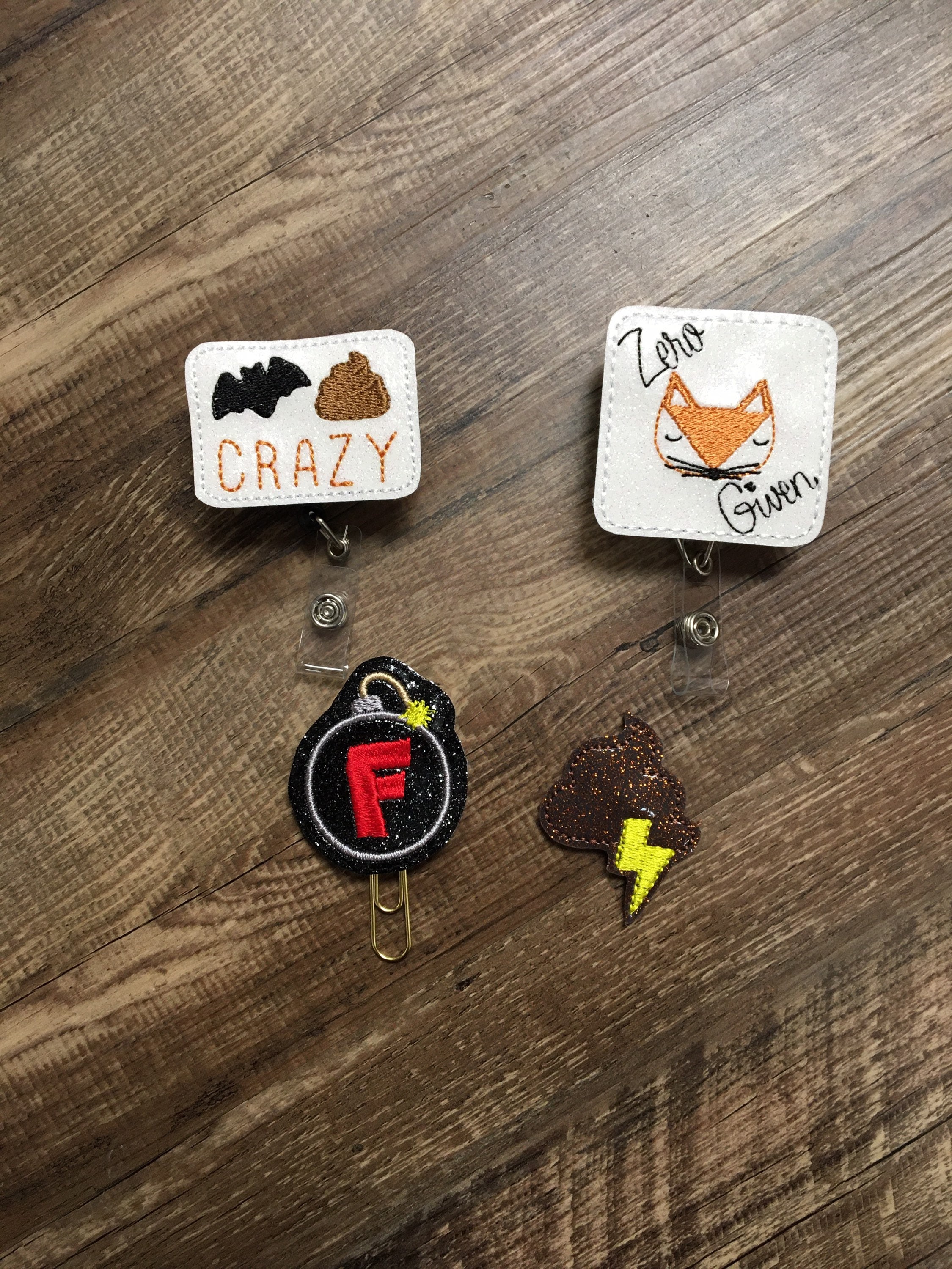 Inappropriate Badge Reel, No Fox Badge Reel, No Fucks Badge Reel, Bat ...