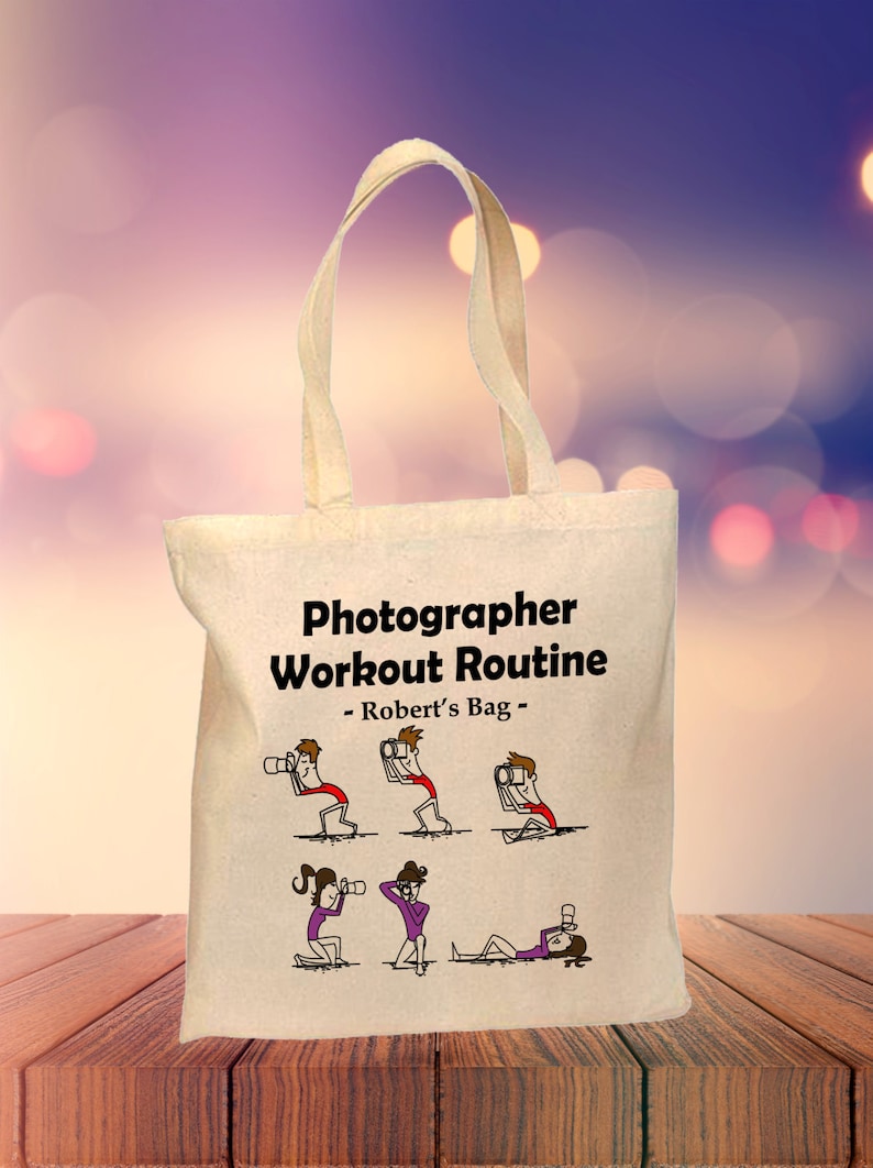 PHOTOGRAPHER TOTE BAG Funny Shopping Bag. Reusable Shopping - Etsy UK