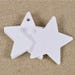 50/100 GIFT TAGS, Christmas Tags, Star Shaped Tags, Packaging Tags ...