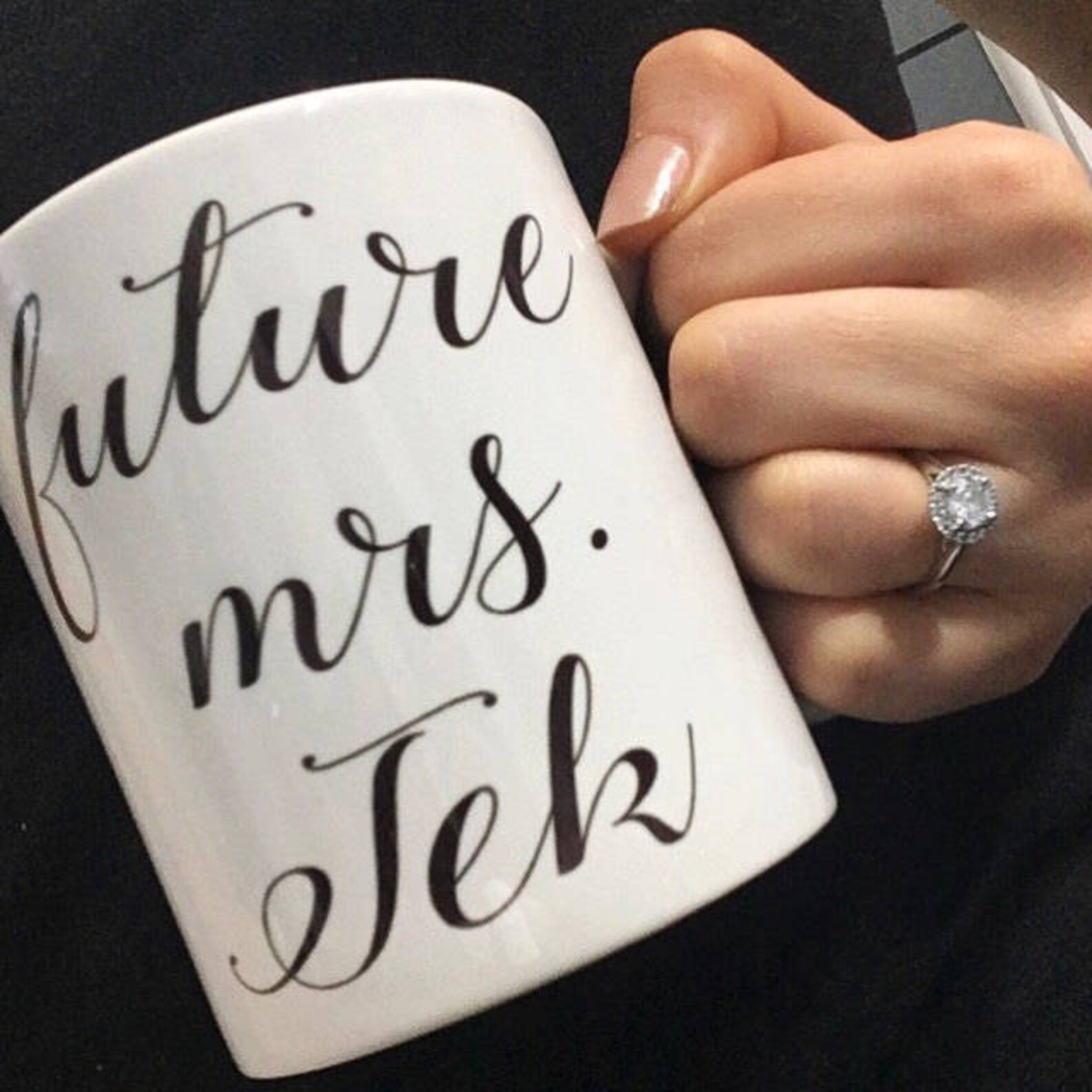 FUTURE MRS Coffee Mug. Tea Mug. ENGAGEMENT Mug. Engagement - Etsy