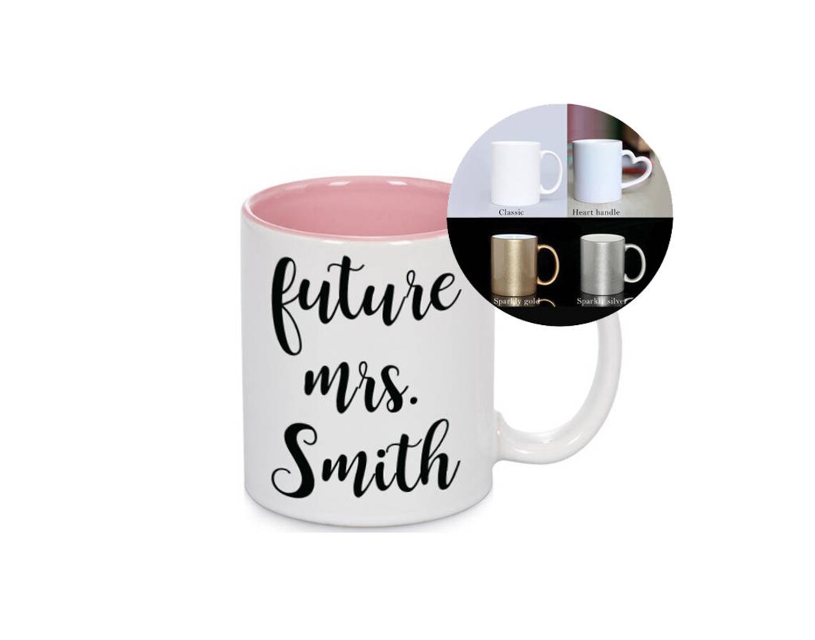 FUTURE MRS Coffee Mug. Tea Mug. ENGAGEMENT Mug. Engagement - Etsy