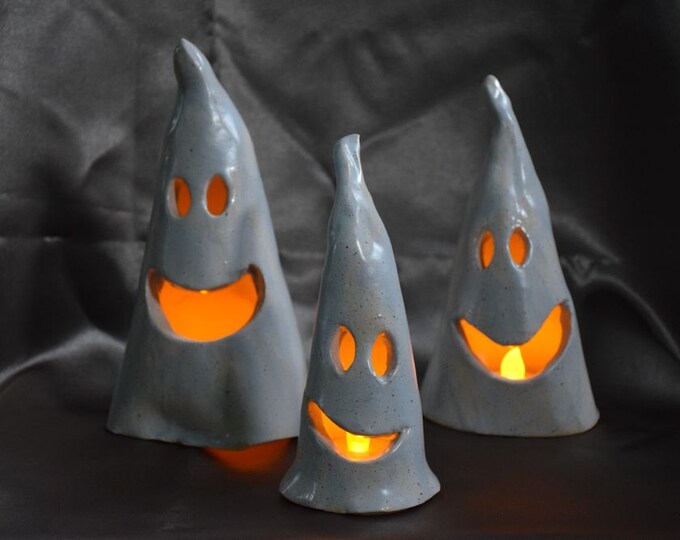 Ceramic Ghosts, Halloween Ghosts, Halloween Decoration, Spooky Ghosts ...