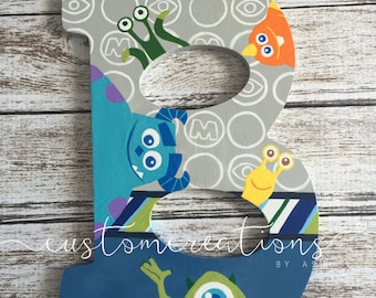 Monsters inc letters | Etsy