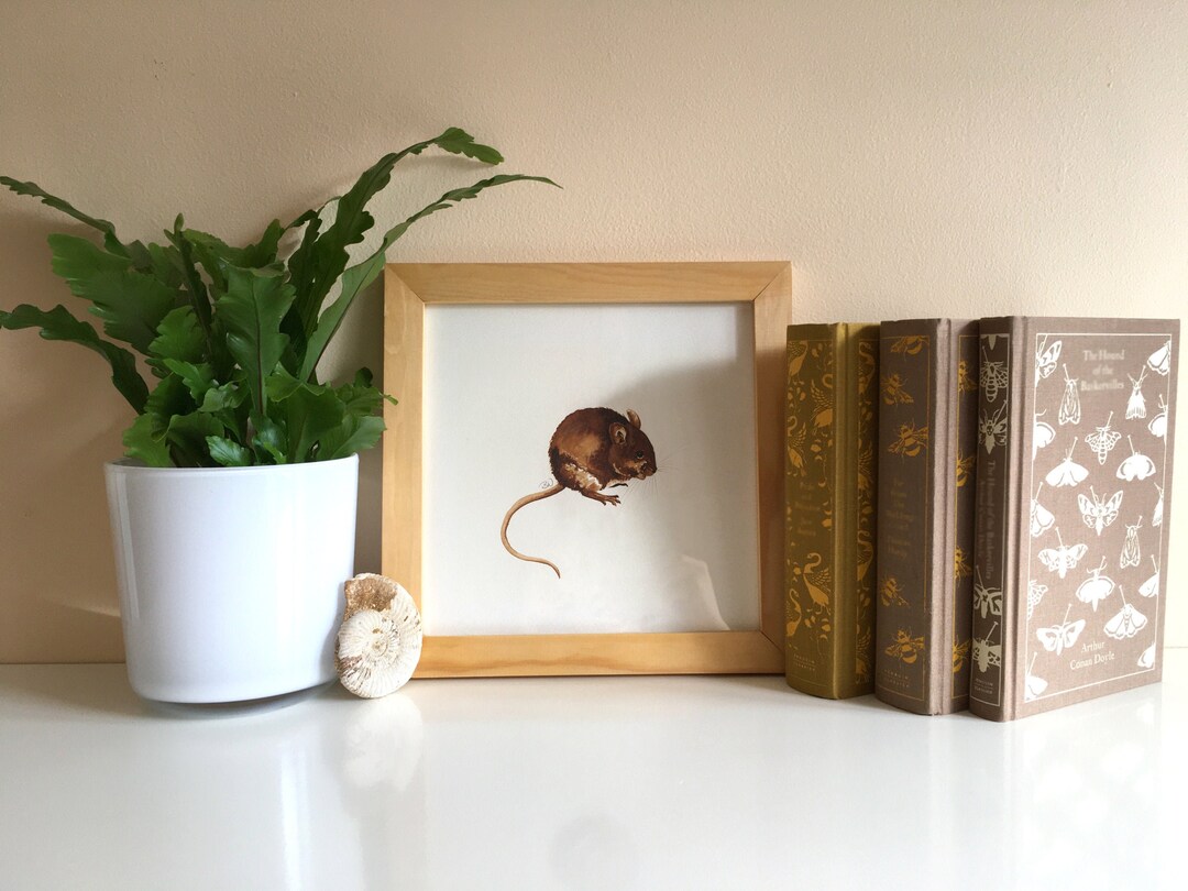 Field Mouse Painting, Field Mouse Print, Field Mouse Art, Field Mouse ...