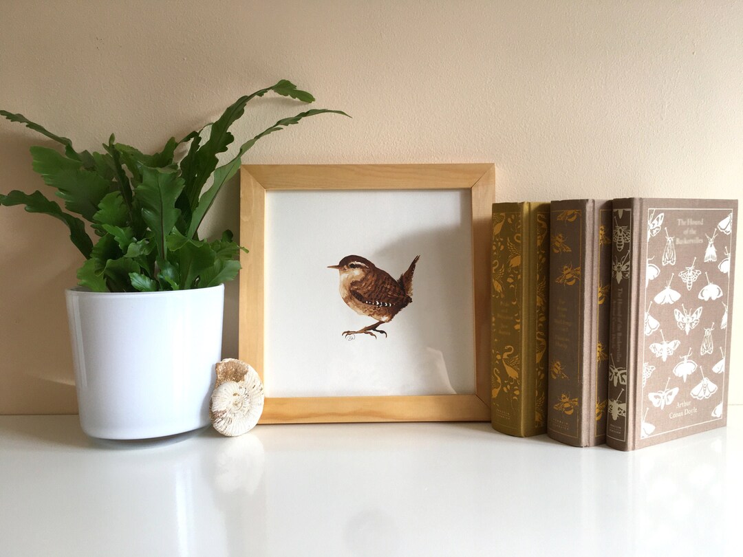 Wren Painting, Wren Print, Wren Art, Wren Ink Painting, Wren ...