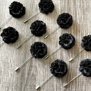 Flower Lapel Pins/groomsmen Boutonnière/lapel Pins/wedding - Etsy