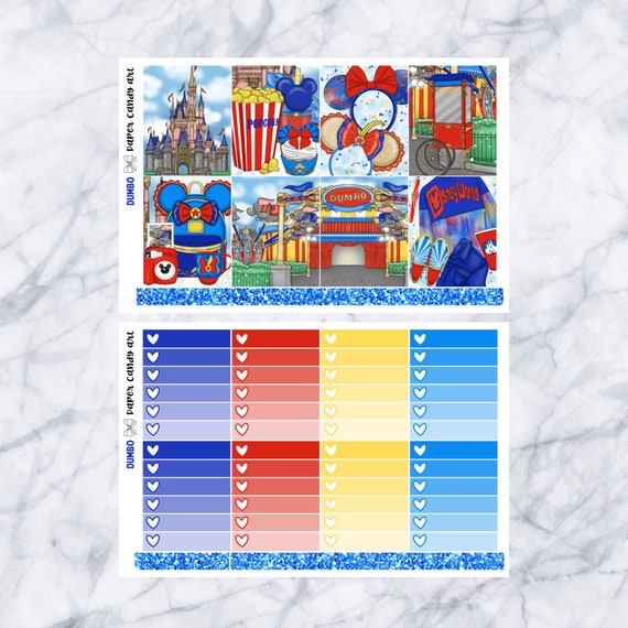 Stickers, Labels & Tags EC DELUXE KIT Fun Fair Weekly Planner Stickers ...