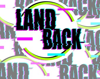 Land Back Sticker Waterproof Stolen Land Indigenous Land - Etsy