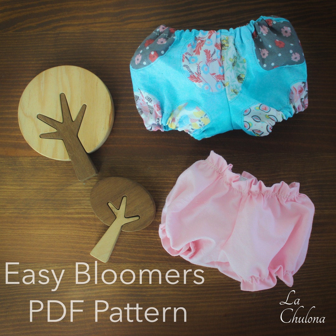 Baby Doll Bloomers PDF Pattern: 13 & 17 Inch Doll Clothes - Etsy