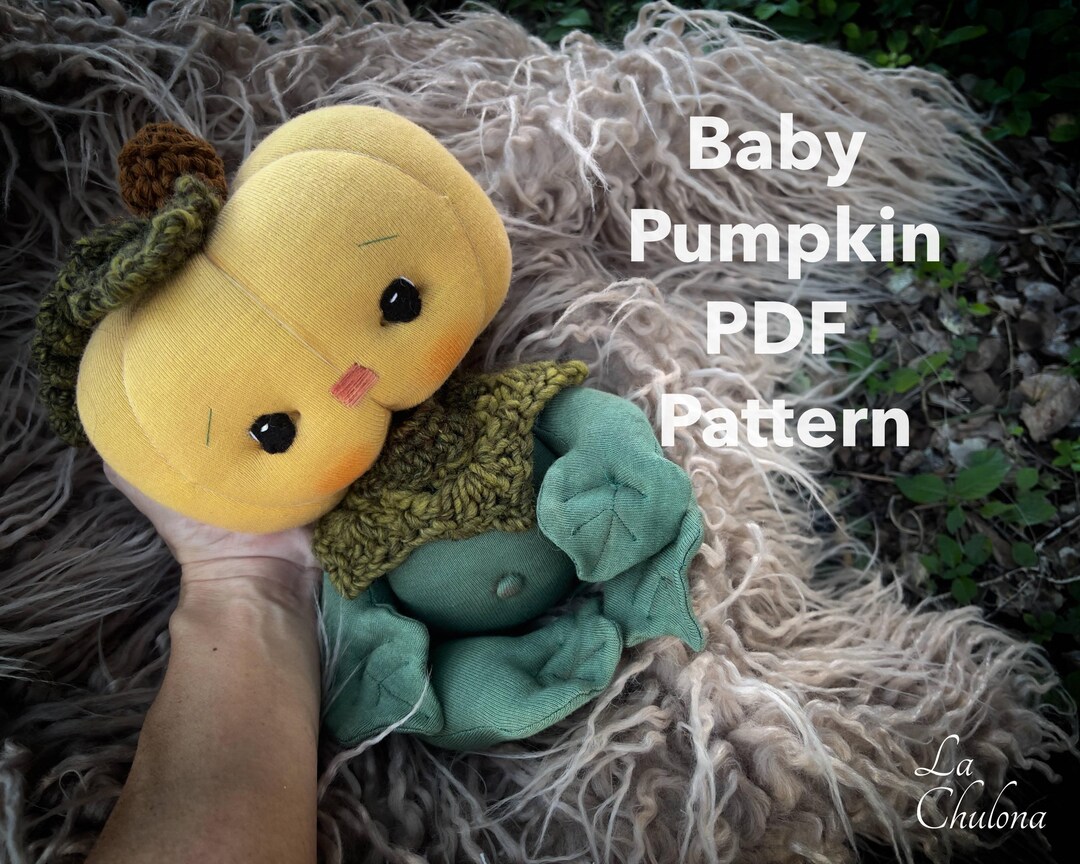 Pumpkin Doll Sewing Pattern – DIY Soft Sculpted Baby (PDF Pattern) - Etsy