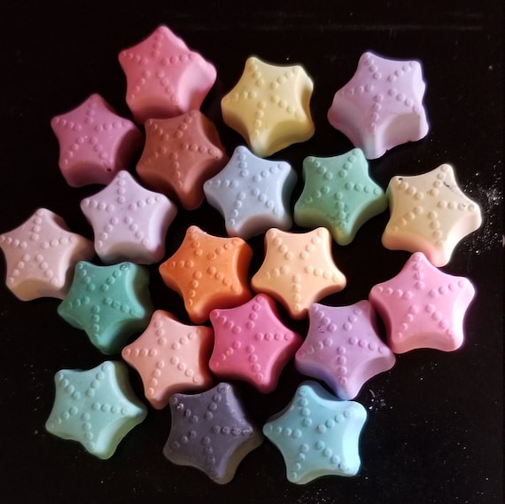 Pack of 20 Starfish Sidewalk Chalk | Etsy