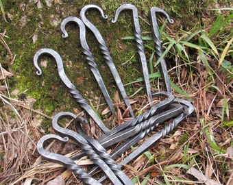 Hand Forged Stakes - Etsy