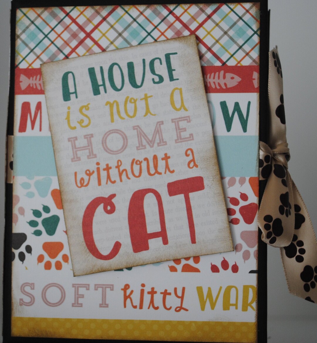 Cat Photo Book, Cat Photo Album, Kitty Album, Gift for Cat Owner, 4x6 ...