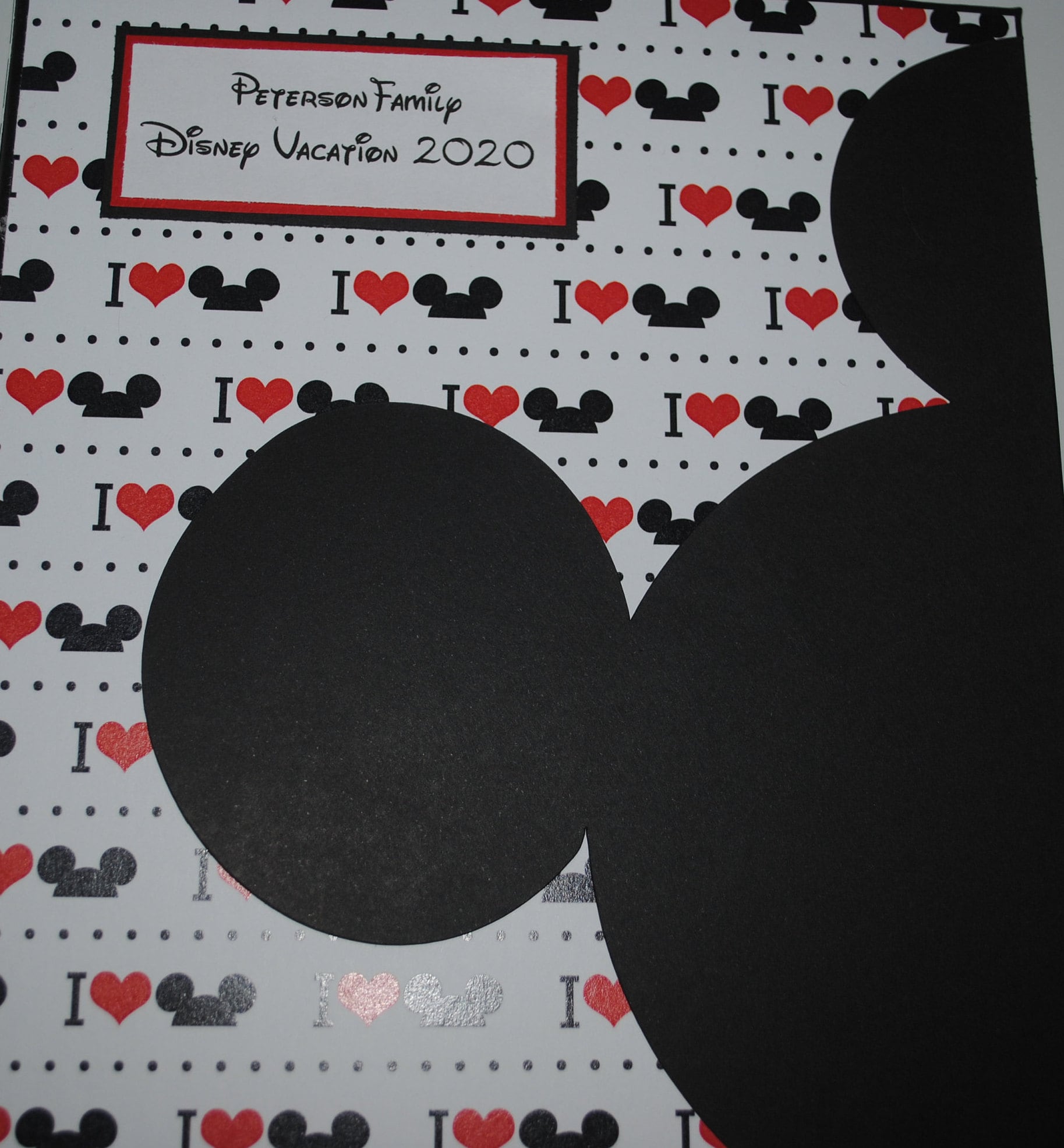 Disney Photo Album, Photo Book,, Love Disney Photo Book, 4x6 Photo ...