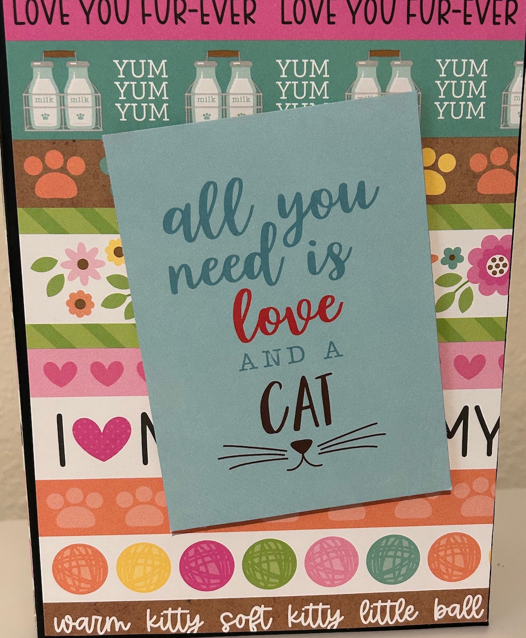 Cat Photo Book, Cat Photo Album, Kitty Album, Gift for Cat Owner, 4x6 ...