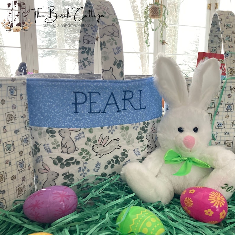 Easter Basket Sewing Pattern in 3 Styles - Etsy