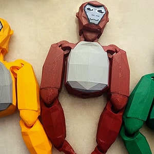 LARGE Gorilla Tag Flexy Flexible Articulated Action 8" Figure Toy Pick ...