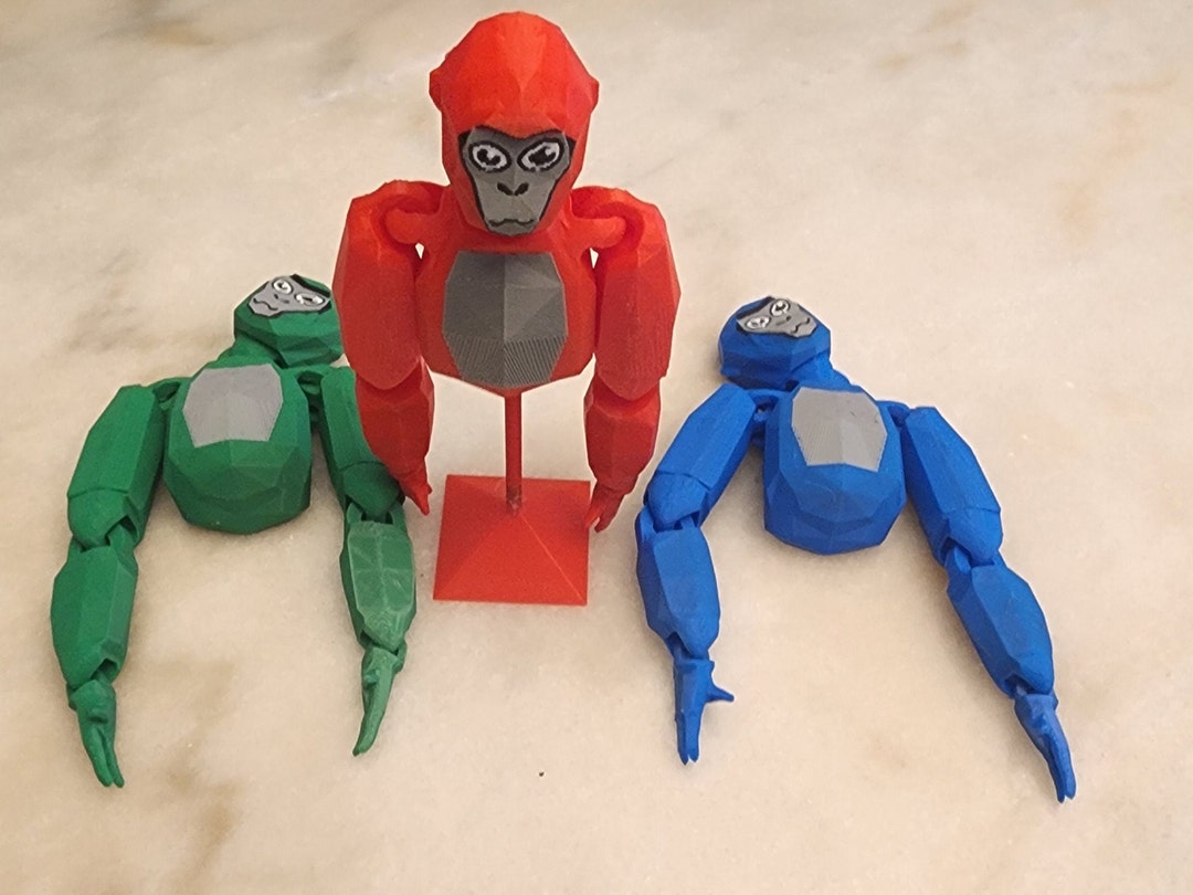 8 Gorilla Tag Flexy Flexible Articulated Action Figure - Etsy Canada