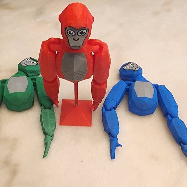 Gorilla Tag Action Figure - Etsy Australia