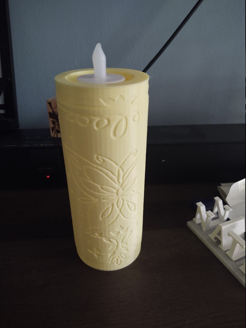 Encanto Party Miracle Candle Replica Inside Lights up and Top | Etsy