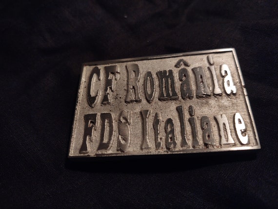 Custom Metal Cast Name Plate. Name and Title 2x3 - Etsy