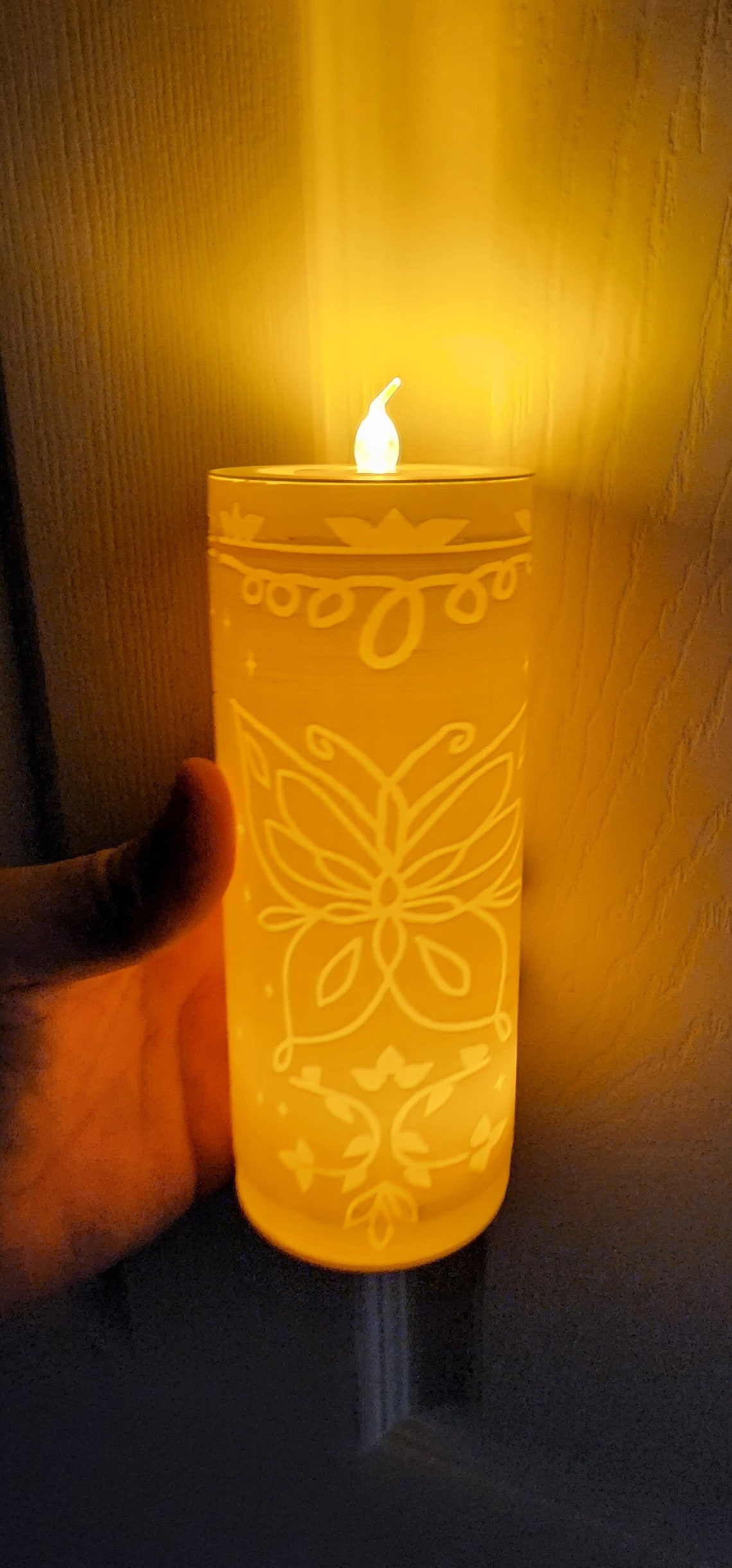 Encanto Party Miracle Candle Replica Inside Lights up and Top - Etsy