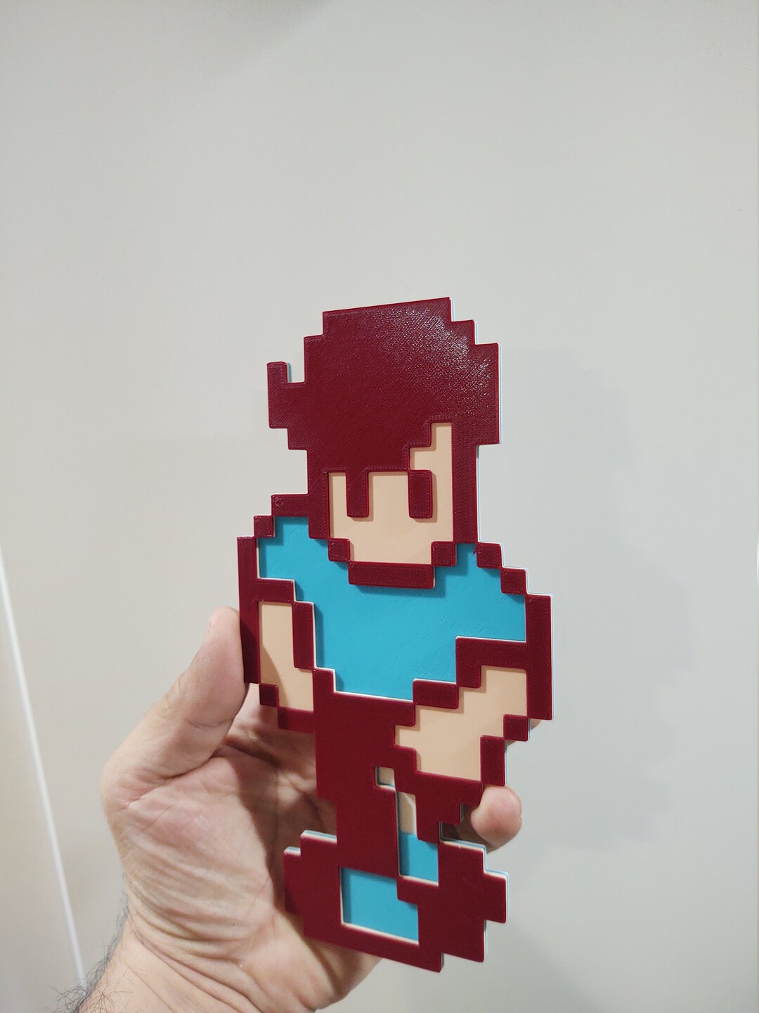 Star Tropics 8-bit Pixel Mike Jones Wall Display - Etsy