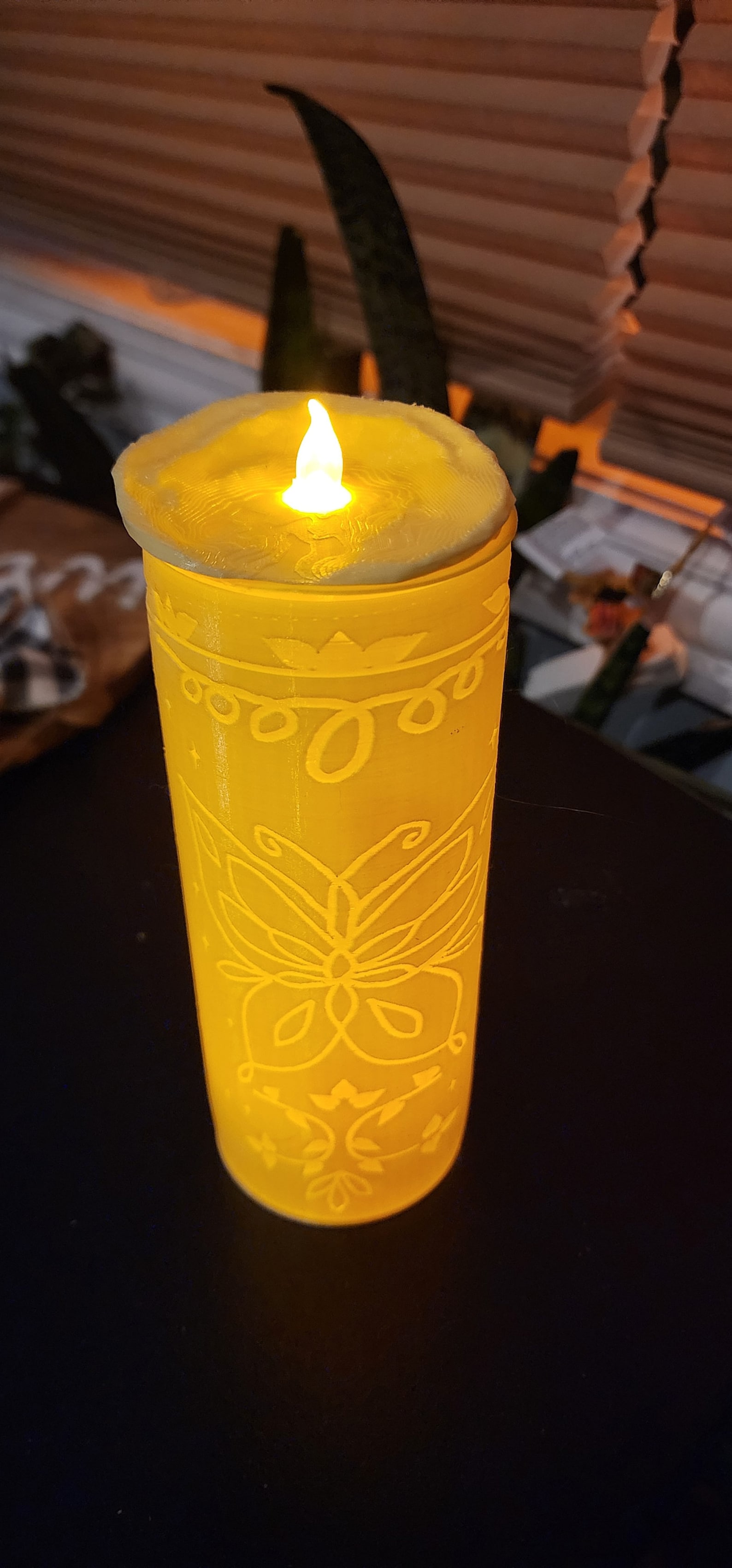 Encanto Party Miracle Candle Replica Inside Lights up and Top - Etsy