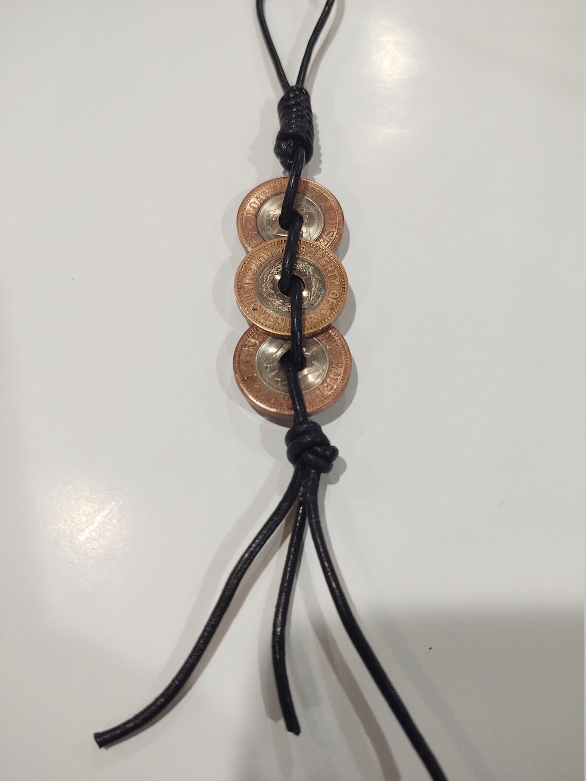 Good Luck hanging charm made with real antique slot machine | Etsy