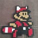 8-bit Mario Raccoon Wall Art 3D Print 200mm Game Room Man Cave Tall ...