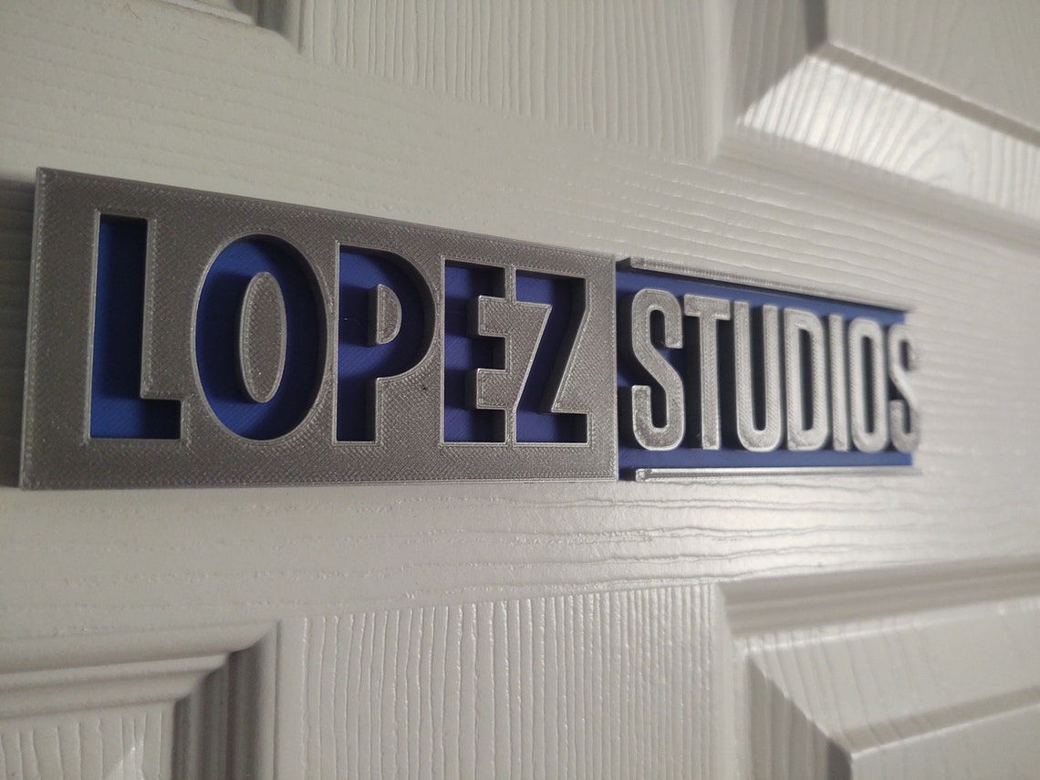 Personalized Custom Marv El Studios Door Sign - Etsy