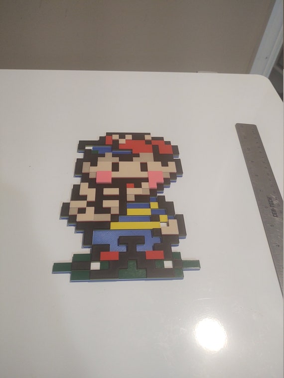 8 Ness 3D Wall Pixel Art Earthbound for Gameroom | Etsy