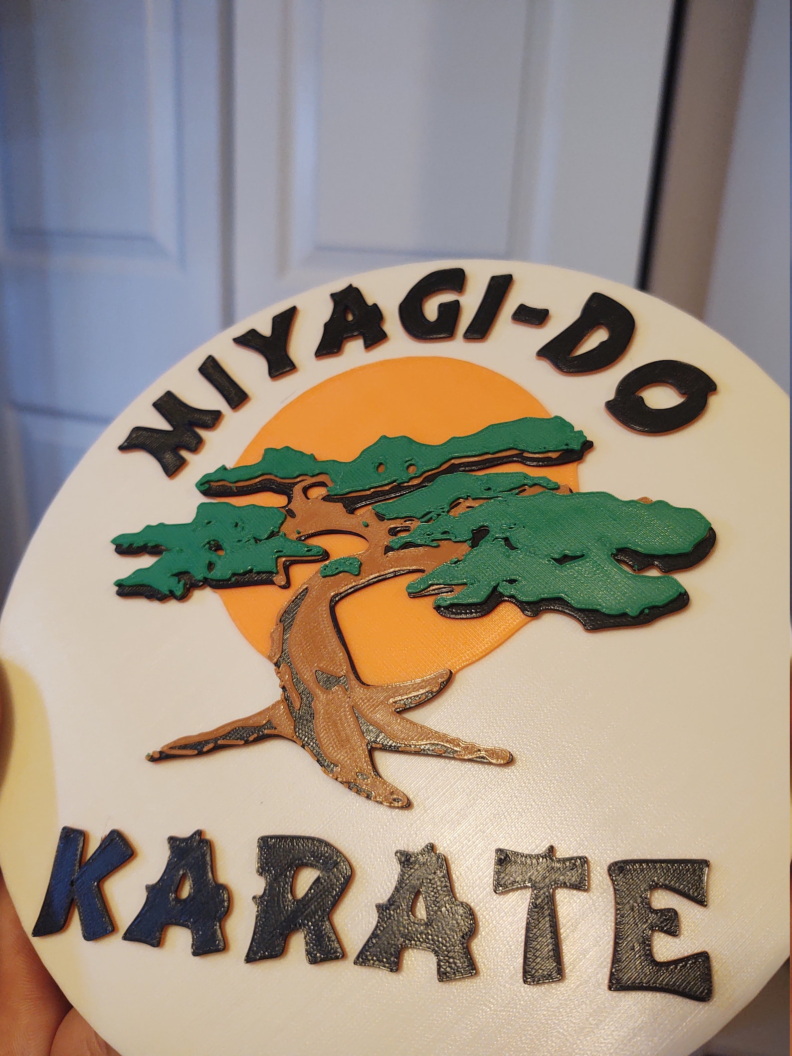 Miyagi Do Karate 8" Sign Logo for Door Wall Gym Dojo 3D Printed - Etsy