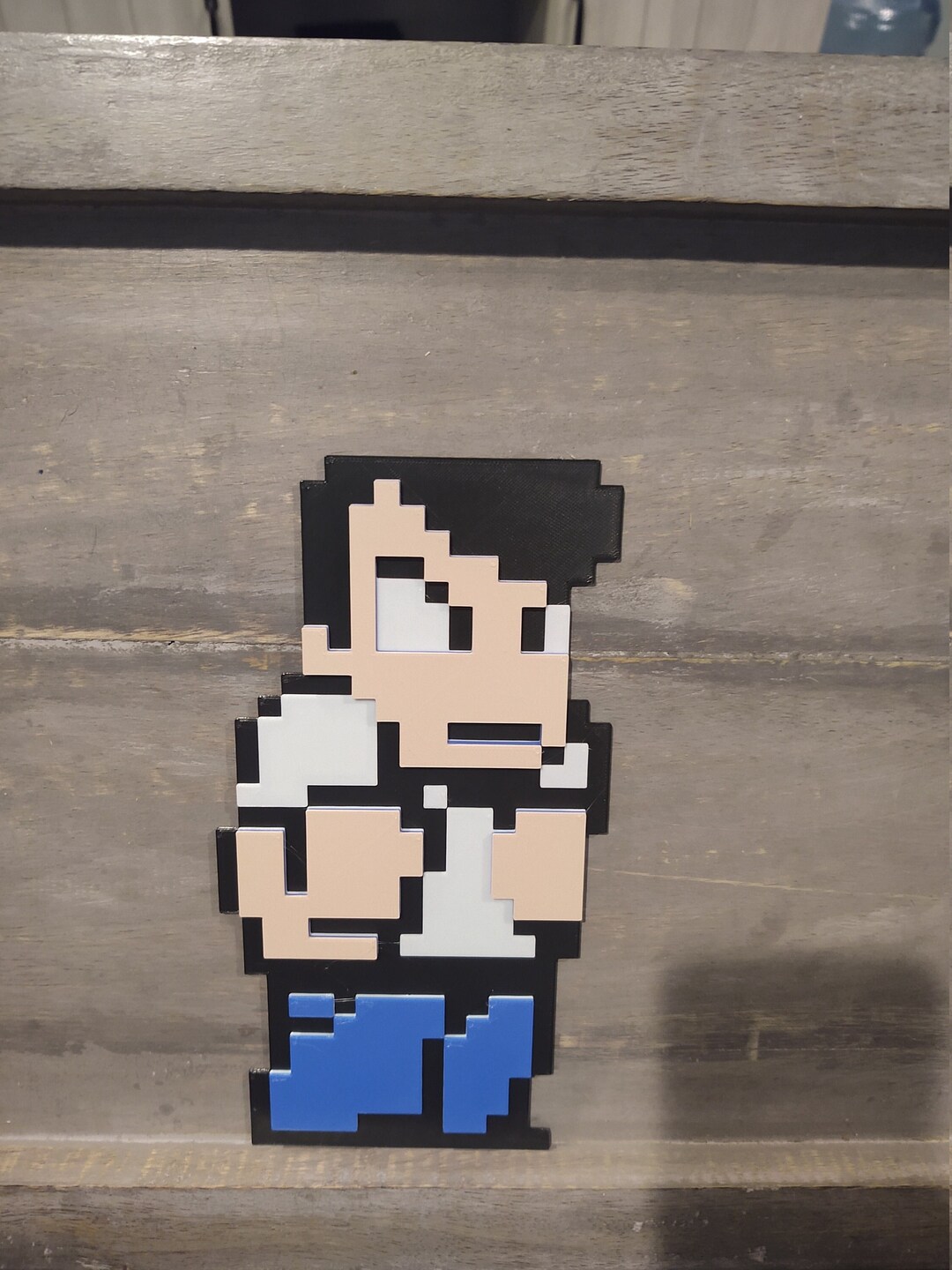 3D Alex River City Ransom Wall Art Sign 8" NES Gamer Art Game Room Man ...