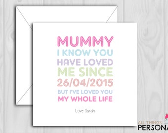 Valentines Day Card From the Bump Valentine's Day Card for Dad or Daddy ...