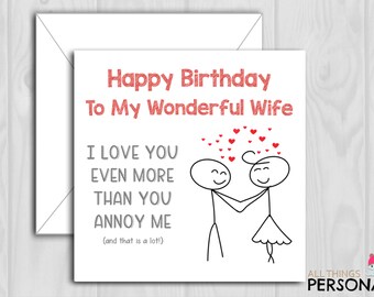 Funny Birthday Card for Boyfriend Cheeky Joke Birthday Card | Etsy
