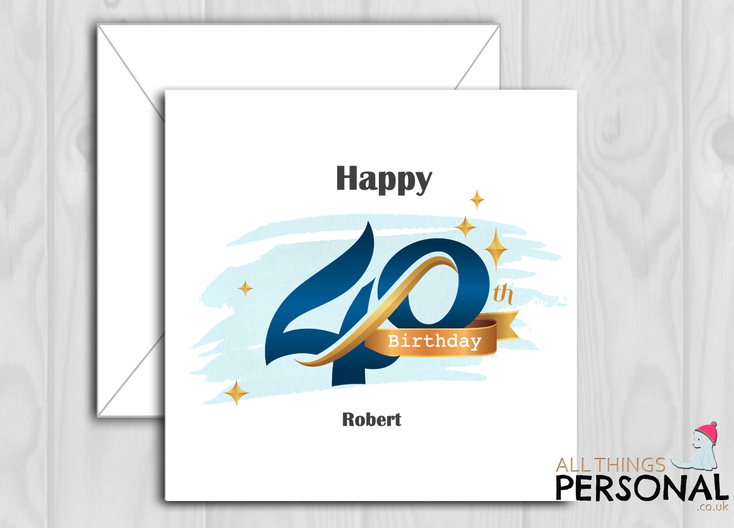 Personalised 40th Birthday Card for Son Dad Grandson Nephew - Etsy