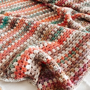 Crochet Blanket Pattern || Primavera Blanket 14 Sizes || Easy Crochet ...