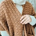 Golden Hour Cape | Crochet Garment Pattern | Crochet Poncho Pattern ...
