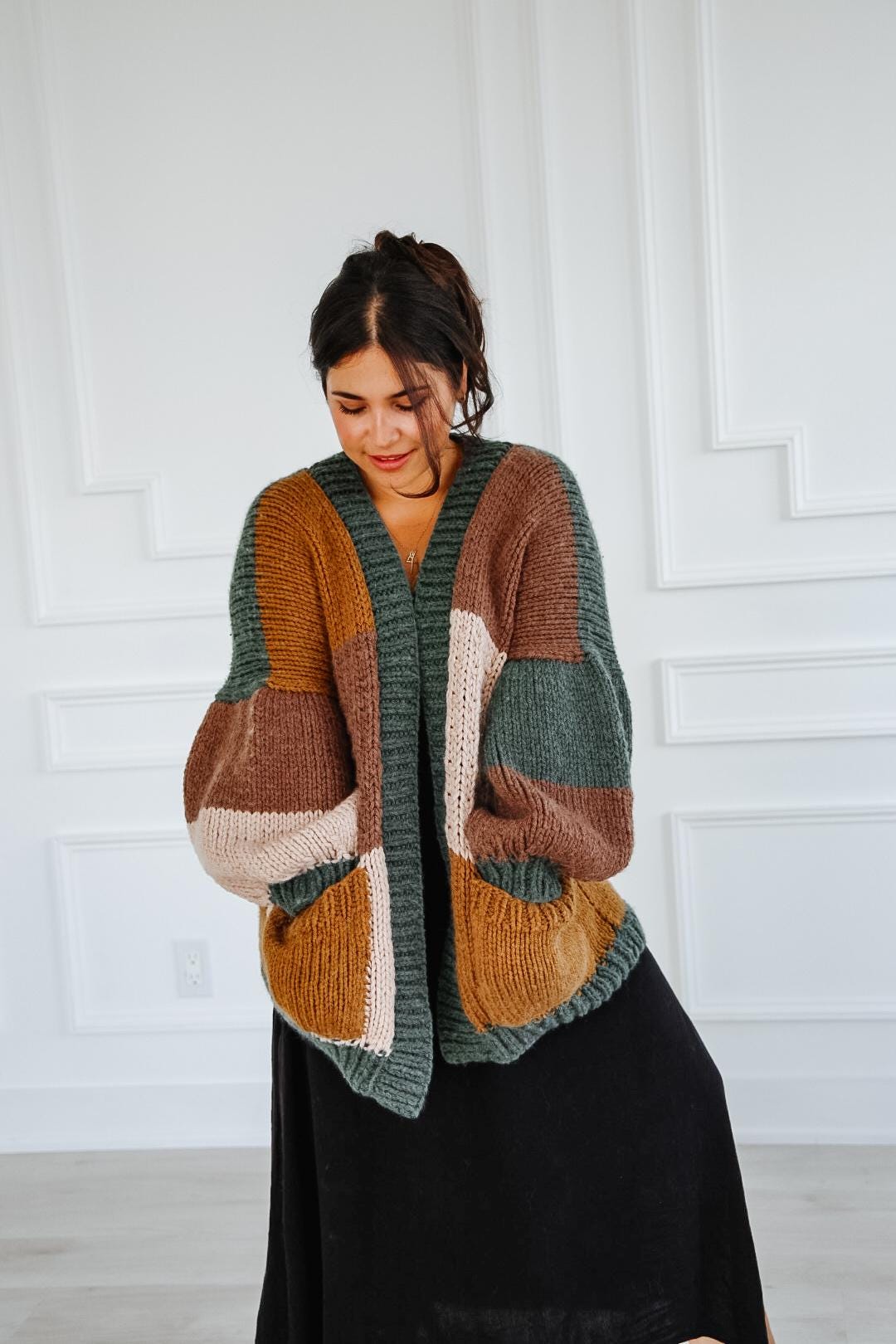 Fireside Cardigan | Knitting Pattern | Digital Download | How to Knit A ...
