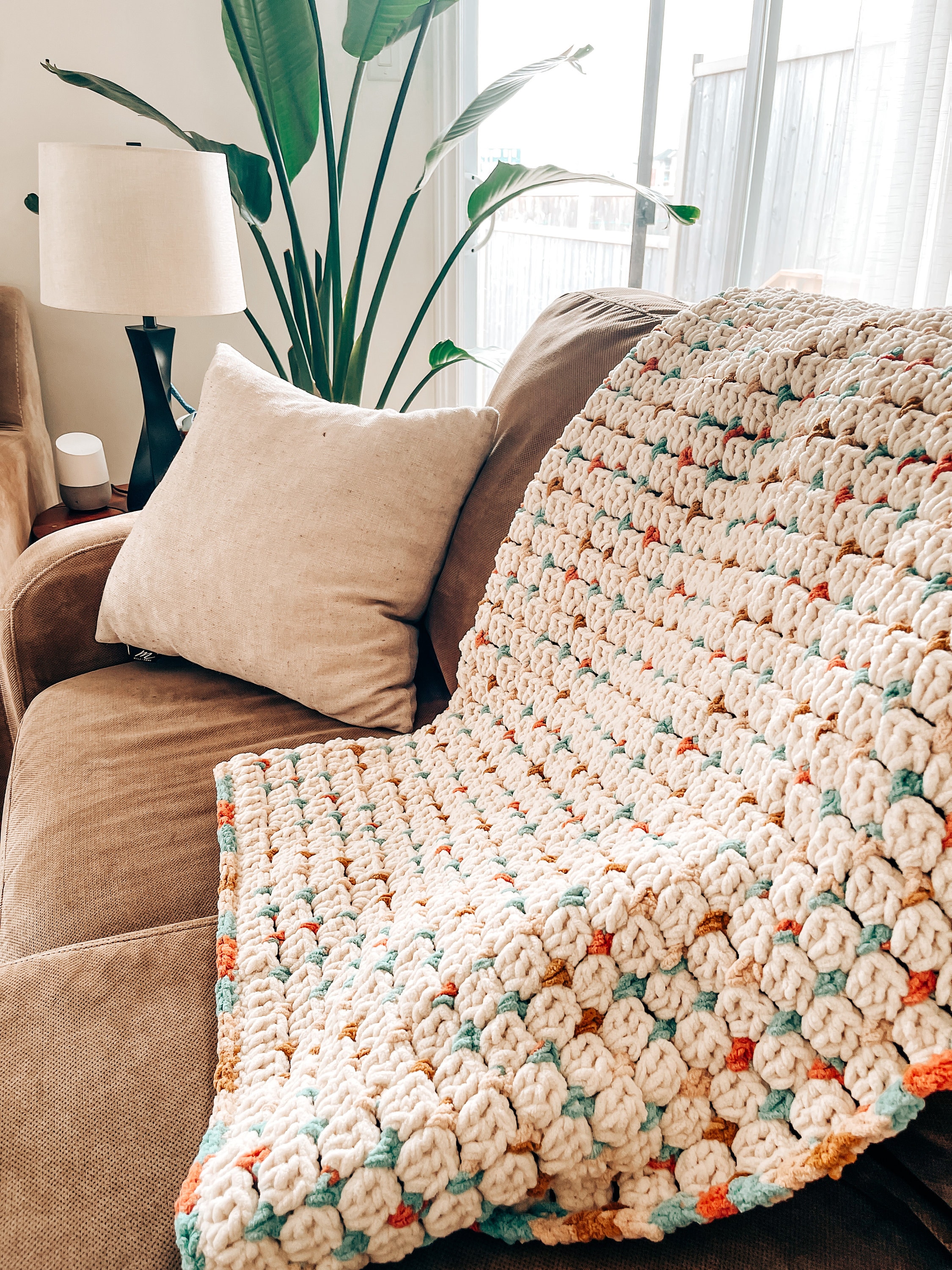 Cloud Blanket Chunky Blanket Pattern PDF Instant Download - Etsy Canada