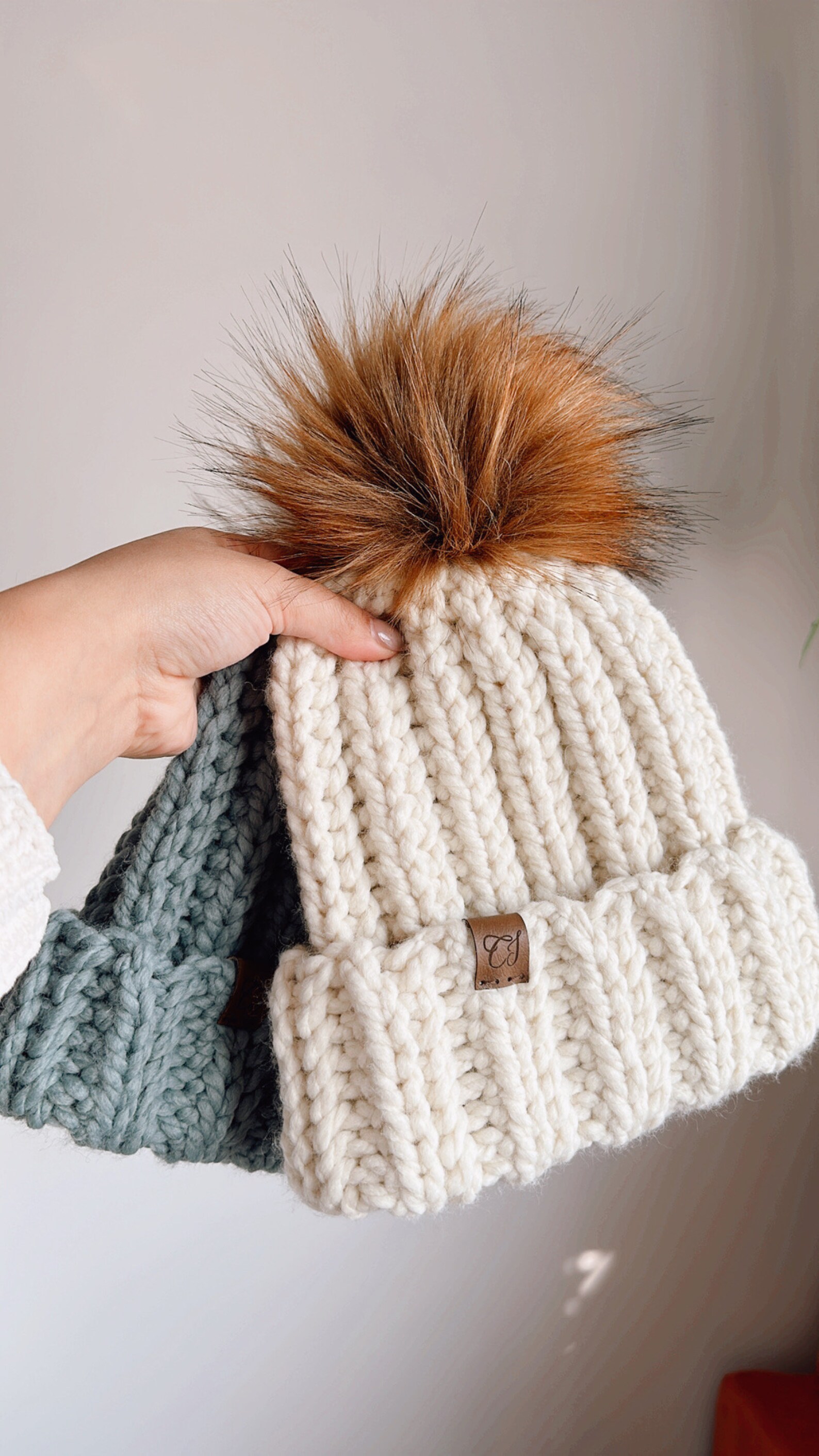 Chunky Beanie | Crochet Pattern | Instant Download | Video Tutorial ...