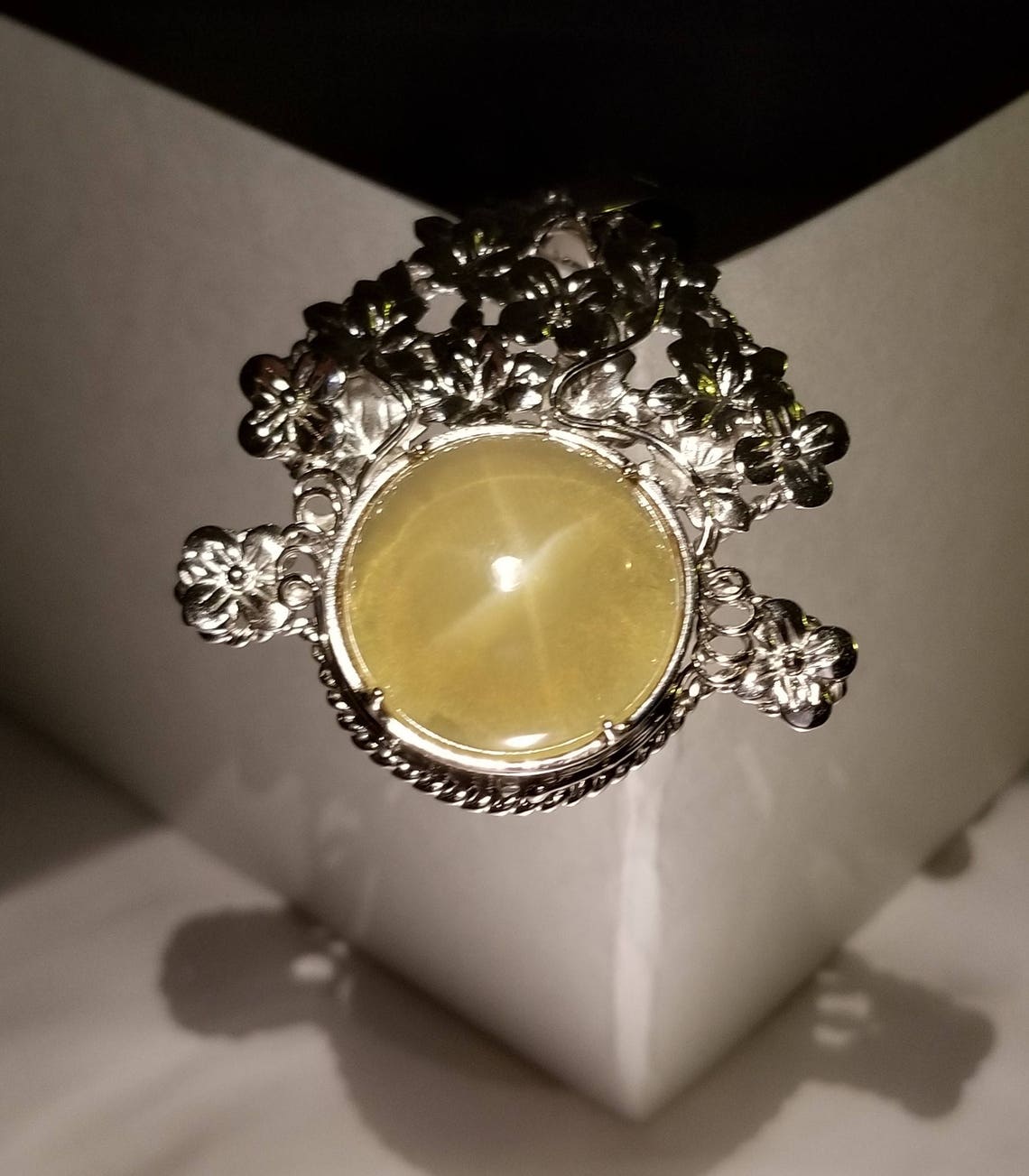 One-of-a-kind 56.80 Ct STAR Citrine Pendant and Hand Cut - Etsy