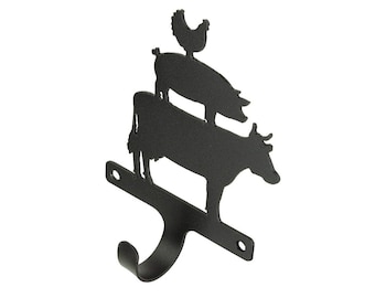 Pig Coat Hook - Etsy