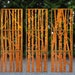 Privacy Screens Birch Trees Set of 3 Large Metal Panels - Etsy