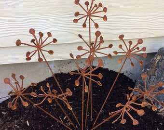 Metal garden art | Etsy