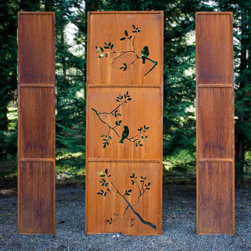 Wooden Privacy Screen Panel - Etsy