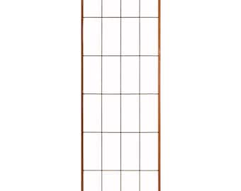 Garden Trellis Wall Decor - Rustic Metal Plant Support, Vintage Iron ...